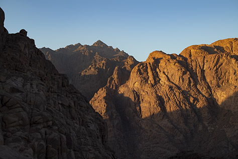 Sunrise over Mount Saint Catherine - Father Justin's Blog